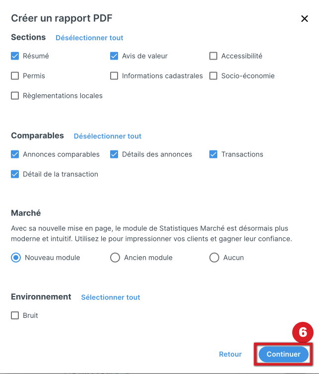 Personnaliser un rapport PDF - Ancien modèle – PriceHubble (fr)